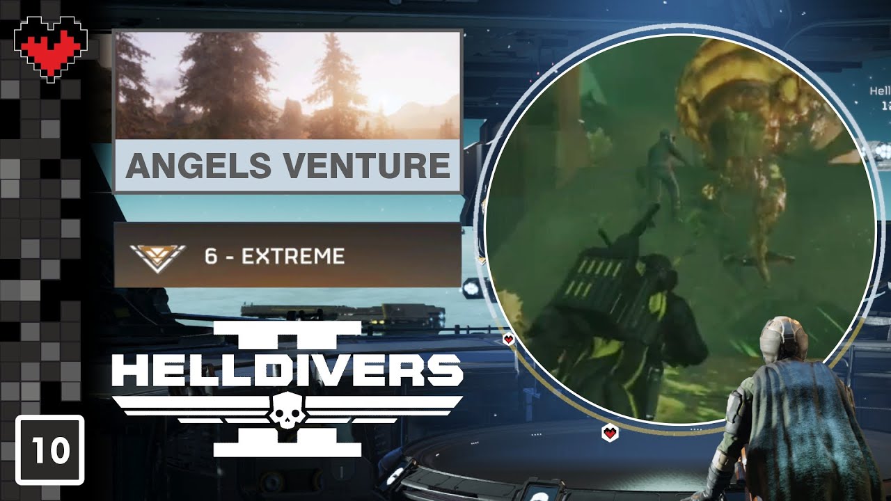 Helldivers 2 🔥 ANGELS VENTURE 🌲 6 - EXTREME ⭐RETTET DIE ZIVILSITEN 😱🐛 ...