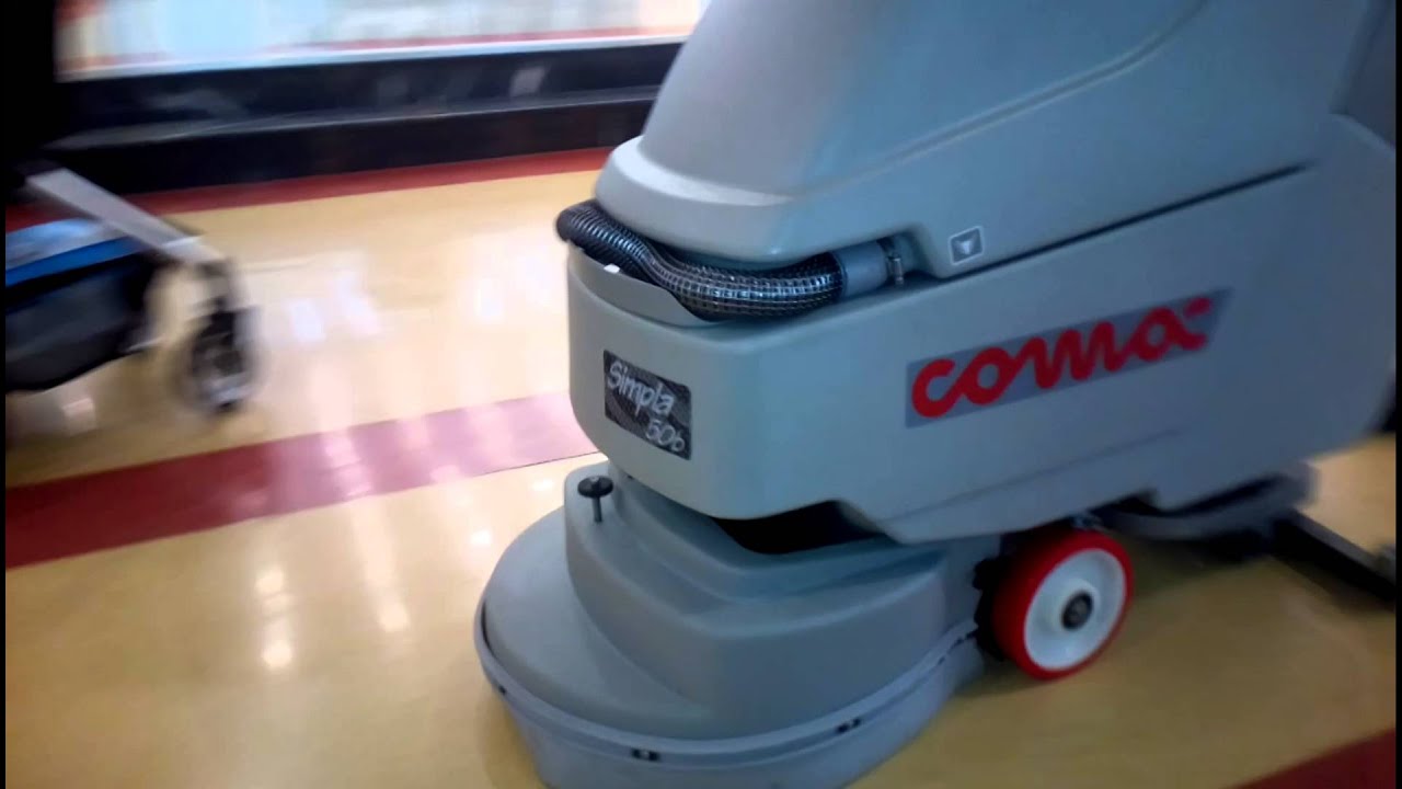 Comac Simpla 50B Temizlik Makinası Balkaya Makina'dan - YouTube