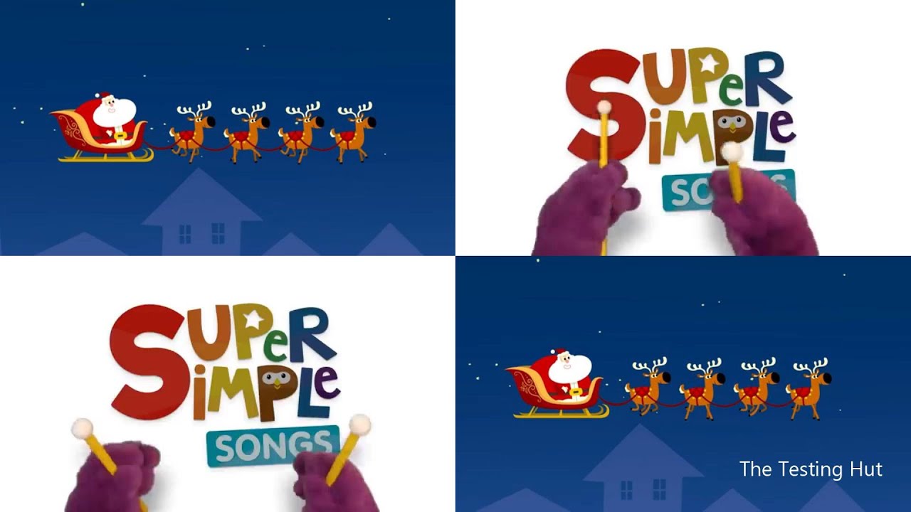 super simple song intro with Jingle Bells Jingle Bells 1 millions times ...
