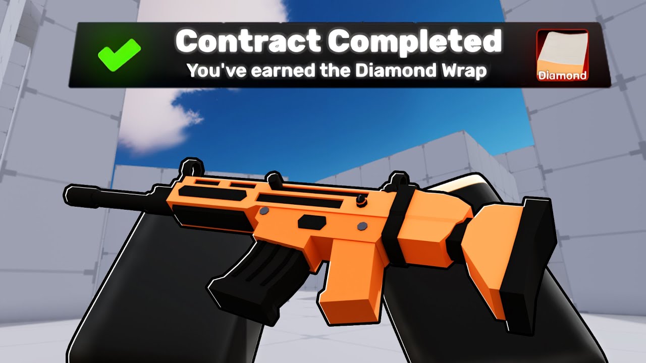 Unlocking DIAMOND WRAP On Assault Rifle... (Roblox Rivals) - YouTube
