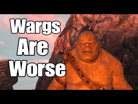 Why Wargs Are Worse Then Caragors (Explained By A Orc) In Shadow Of War ...