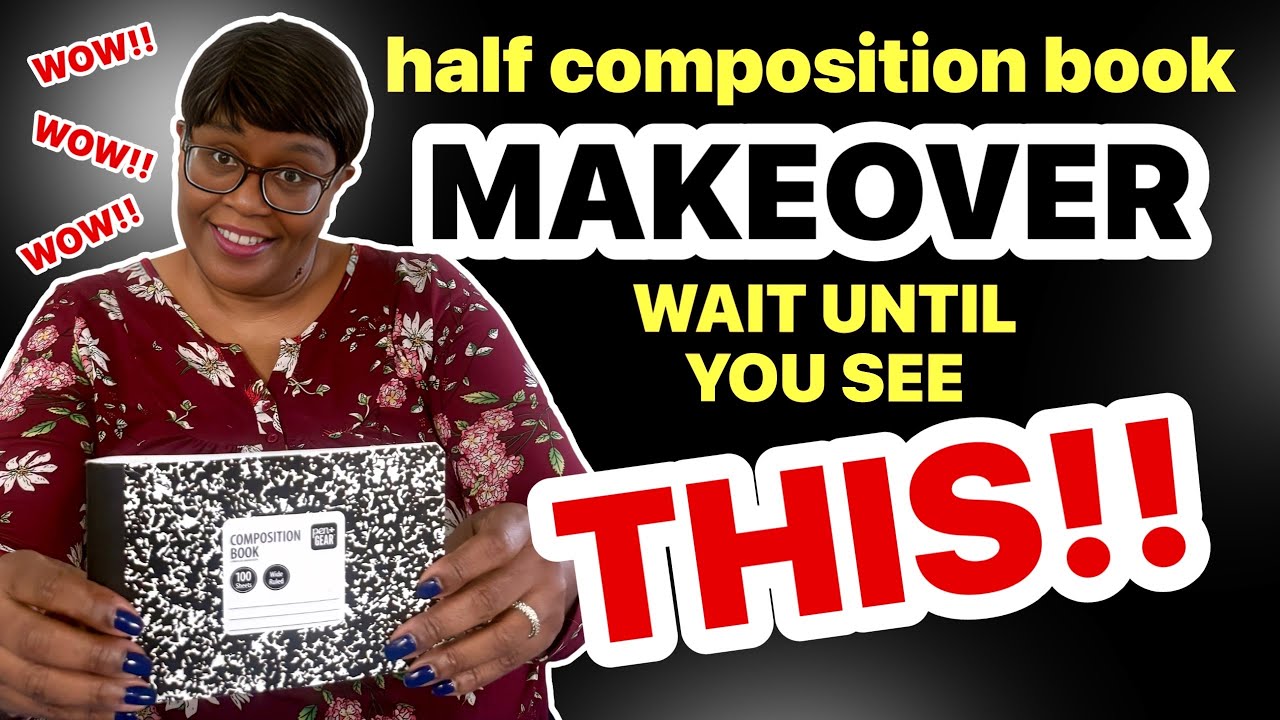 The Ultimate HALF COMPOSITION Book Hack! You Won’t Believe This Easy ...