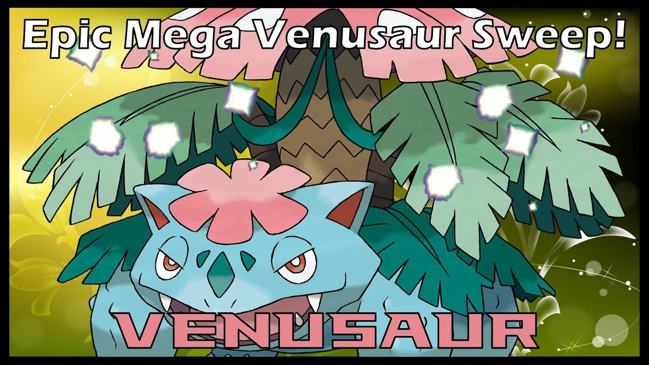 Epic Mega Venusaur Sweep! - Pokemon Showdown Sweeps - YouTube