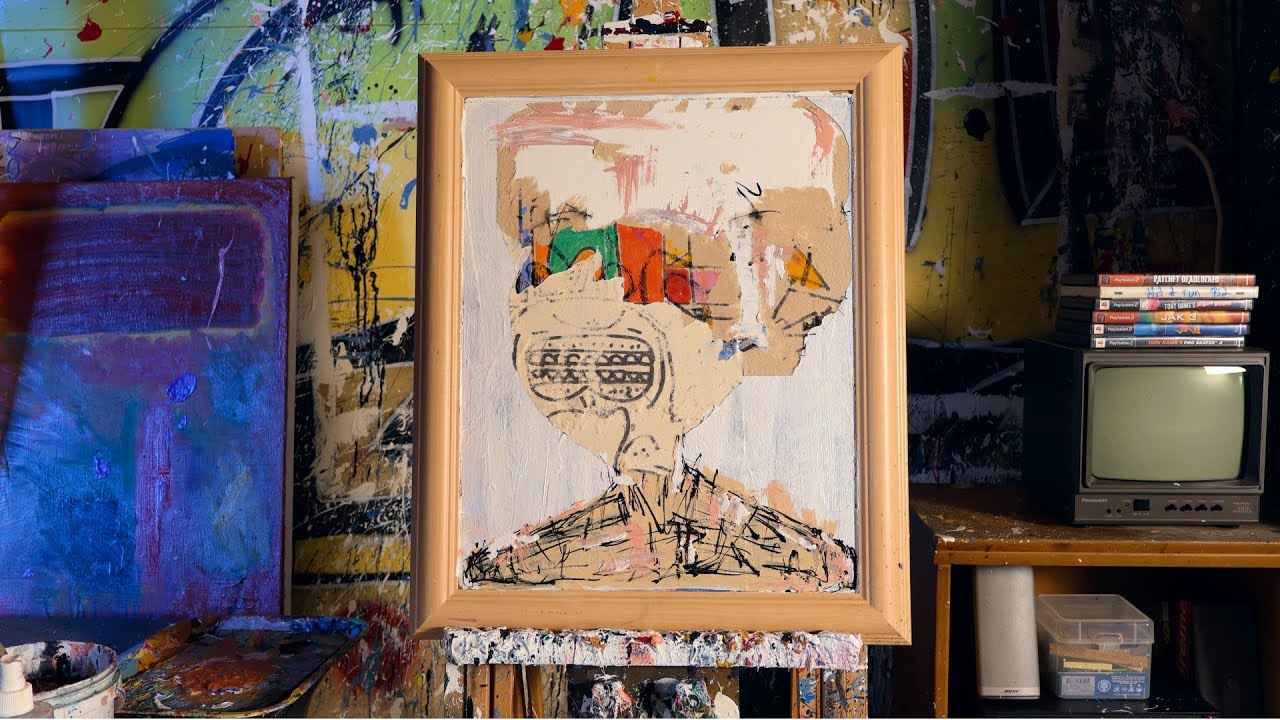 I Processed My Grief Through Art (and Made 4 Paintings in 7 Days) - YouTube