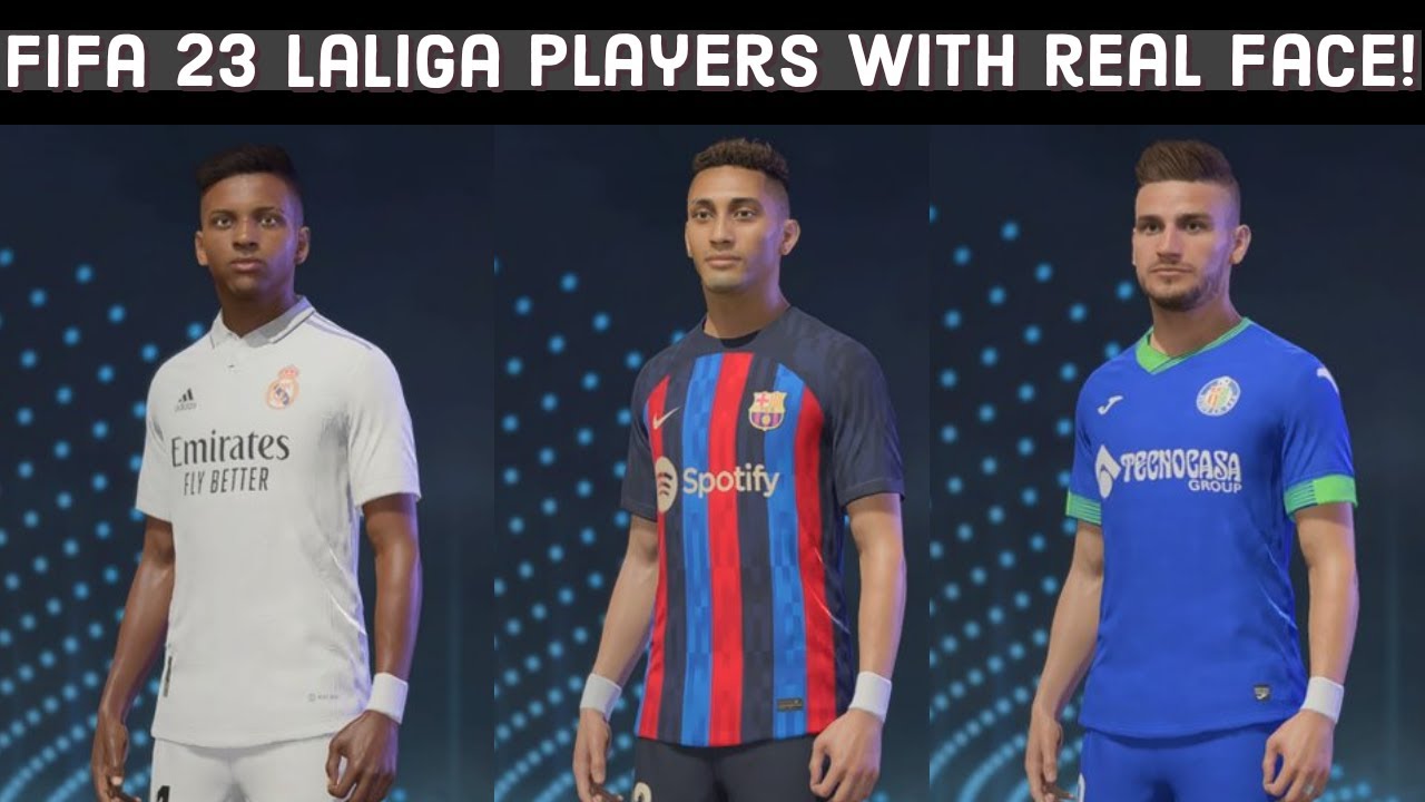 FIFA 23 | La Liga | All players with real face!!! Pt. 11 (RW) - YouTube