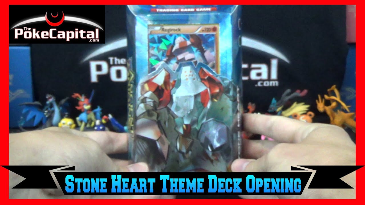 Pokemon Cards Ancient Origins Stone Heart Theme Deck Opening - YouTube