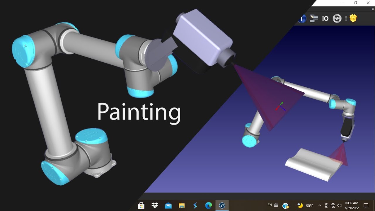 Painting en RoboDK - En español - YouTube