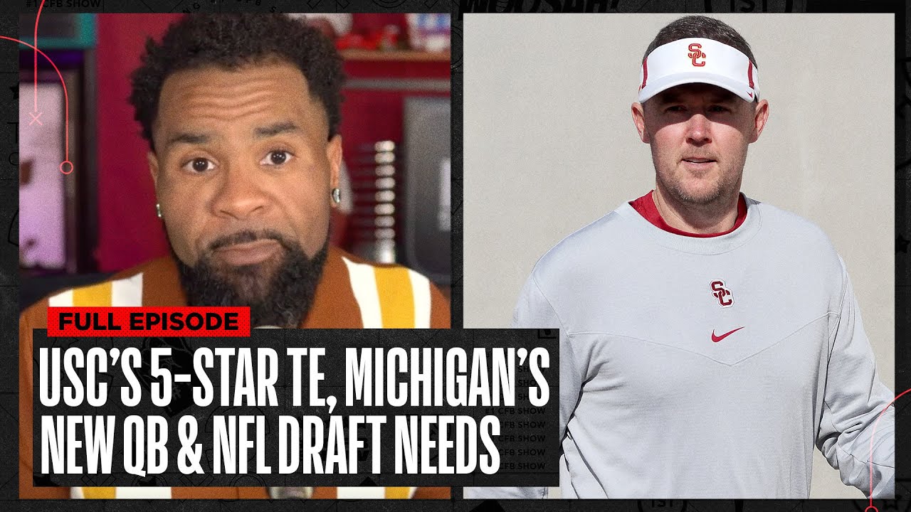 Michigan picks up HUGE QB commit, USC signs 5-star TE, & NFL Draft ...