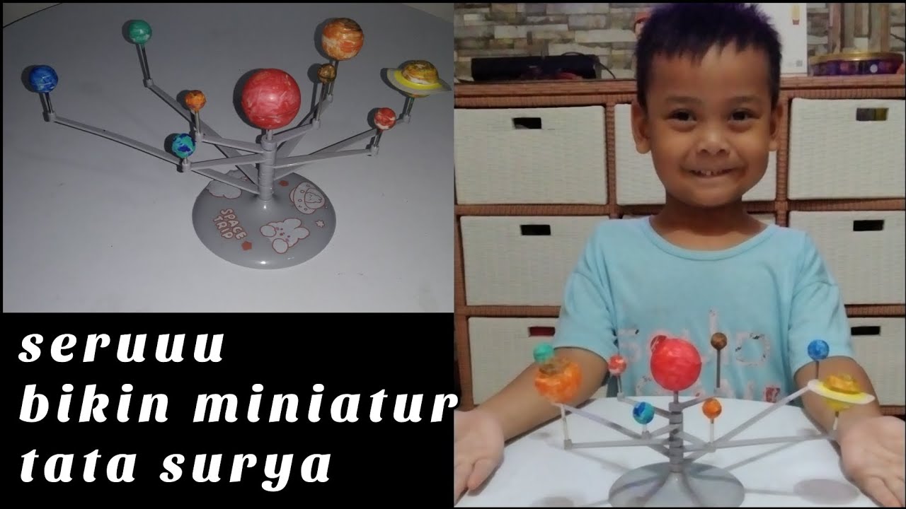 Planet / membuat miniatur tata Surya planet / mainan edukasi anak ...