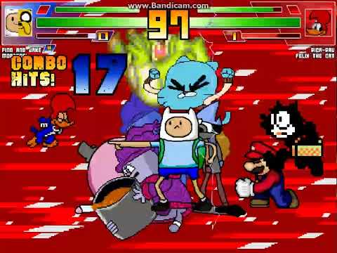 MUGEN battle #4709: Cartoon Network vs Universal