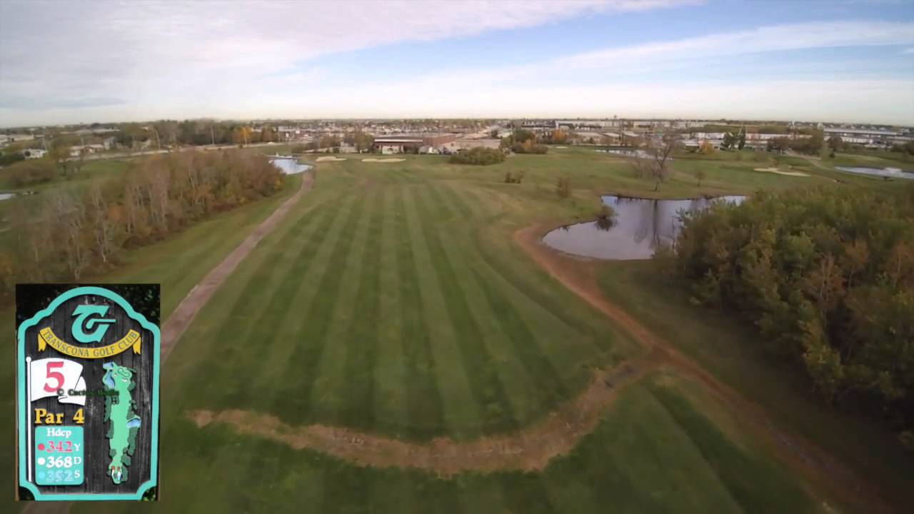 Transcona Golf Course Hole 5 - YouTube