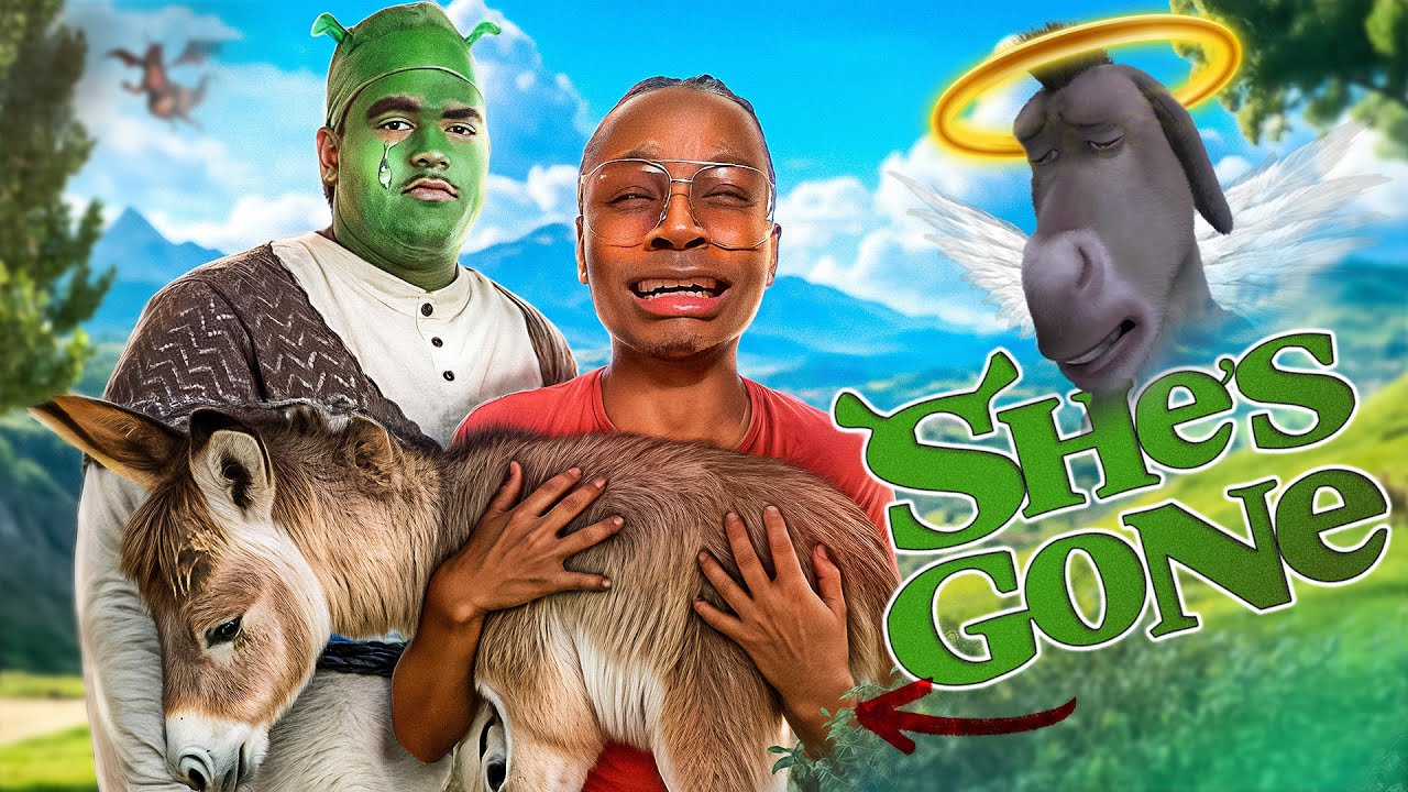 The IRL Shrek Donkey Passed Away, So I Did This - YouTube