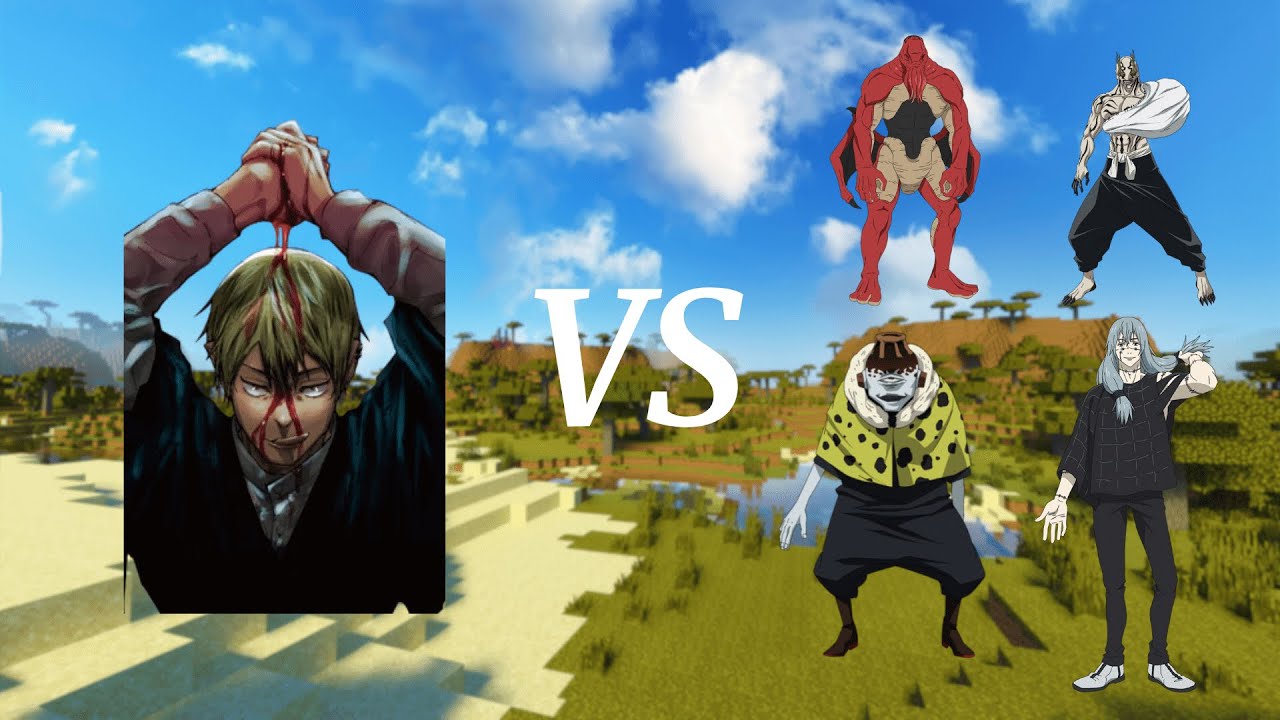 Naoya Zenin (me) VS 4 Disaster Curses - YouTube