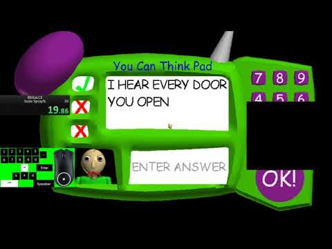 Baldi's Basics - Soda Spray% in 38.65 (WR) - YouTube