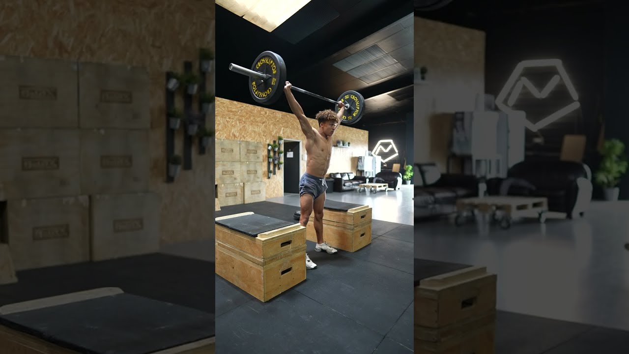 Block tall snatch - YouTube
