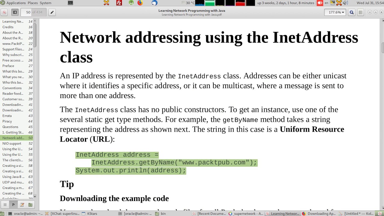 java network programming 1.2 برمجة الشبكات بلغة الجافا. طرق الحصول على ...