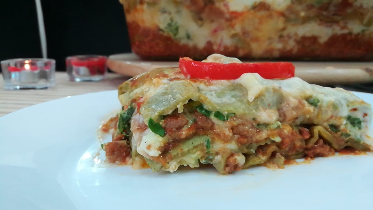 Lasagna recipe/white sauce lazania - YouTube