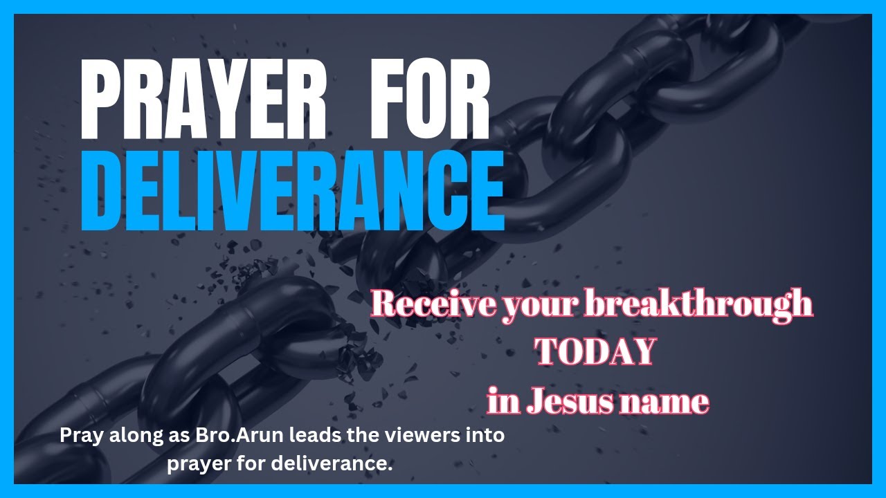 English deliverance prayer | People get delivered when they watch this ...