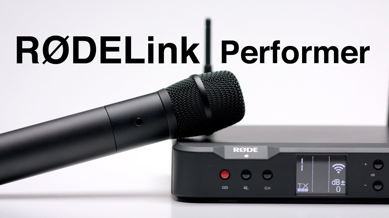 RODELink Performer Wireless Handheld Microphone System - YouTube