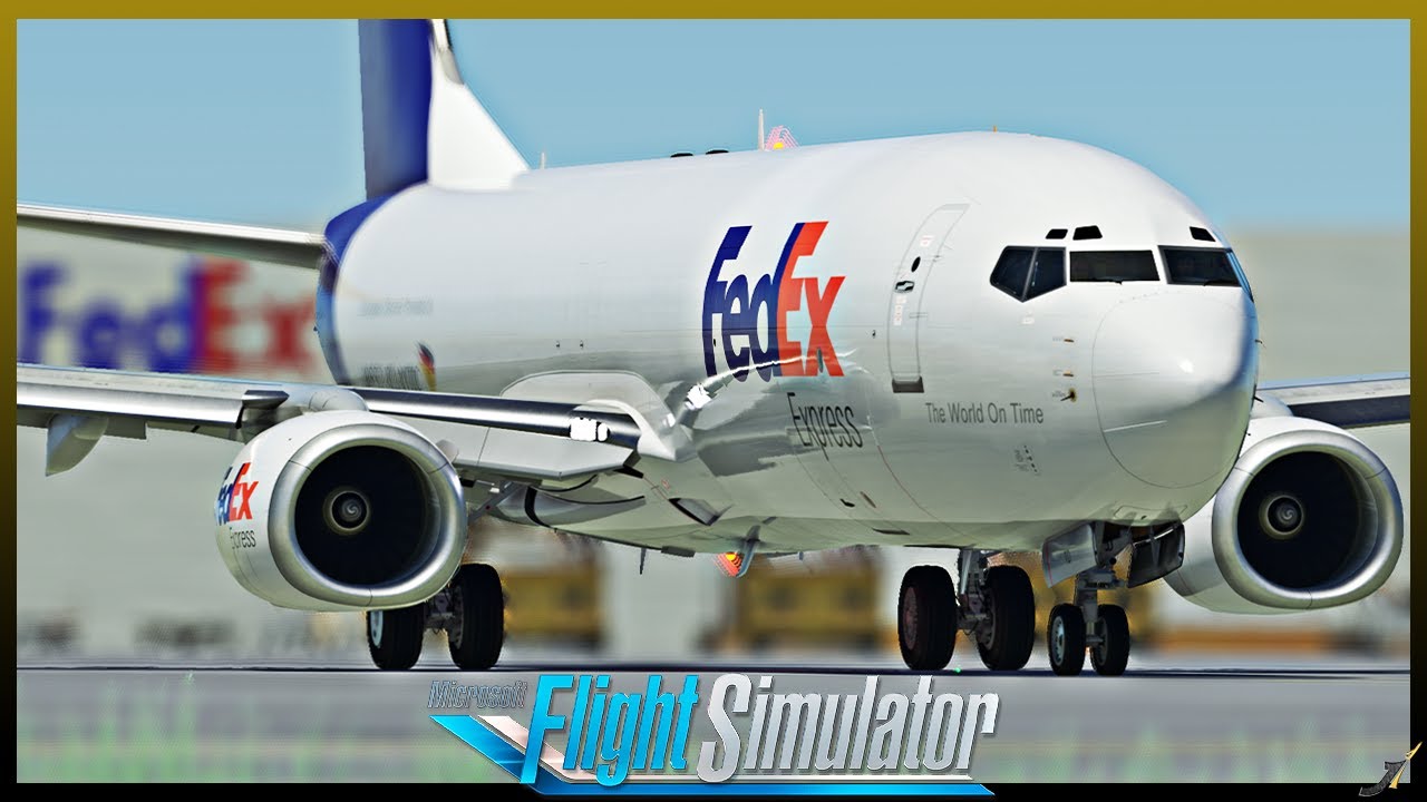 FedEx Cargo Ops in the PMDG 737-800 BCF | Detroit VerticalSim Omaha ...
