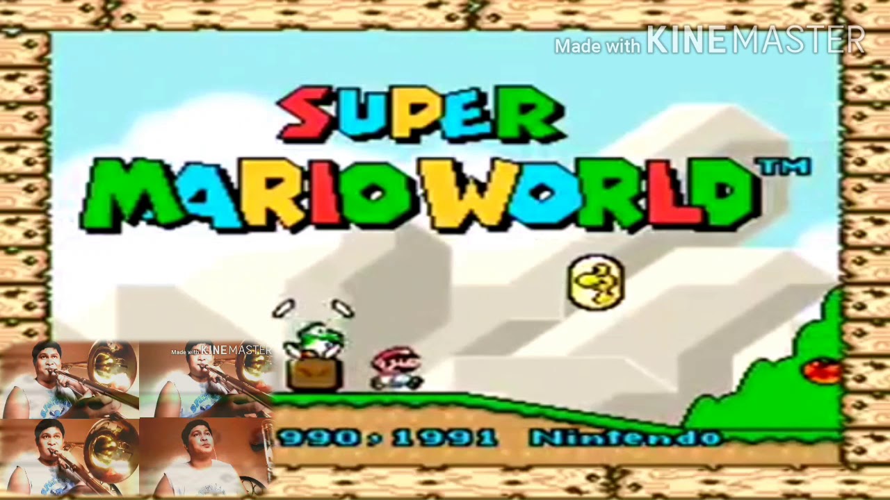 Super Mario World theme (trombone cover) - YouTube