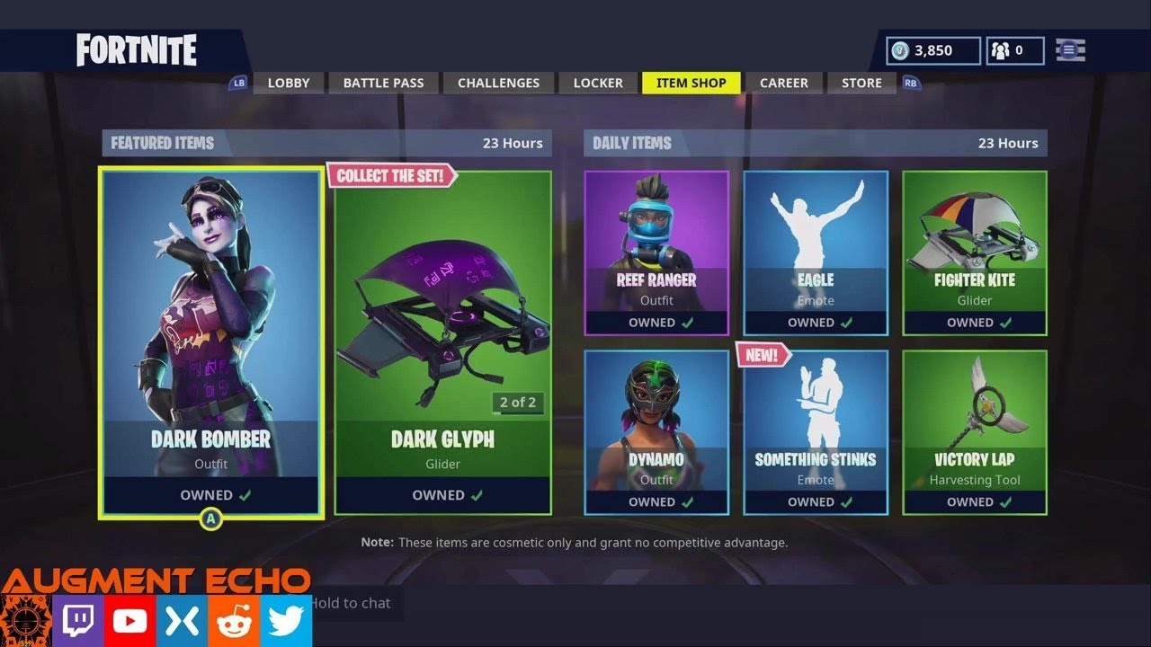 Fortnite Daily Item Shop - 10/05/2018 - YouTube