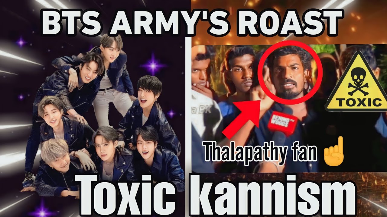 BTS Army's Roast🔥| Toxic kannism 💀 | Thalapathy fan 😫 | Enda kathura ...