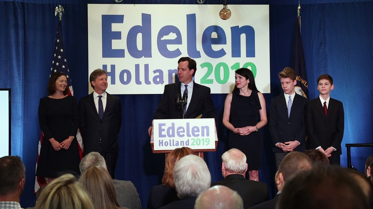 Adam Edelen announces run for Kentucky governor - YouTube