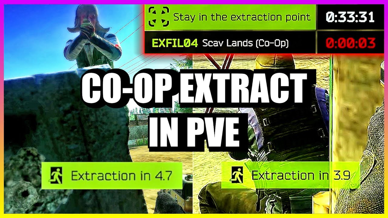 PVE AI Co-op Extract Easy in PVE Tarkov (No Flare Needed) - YouTube