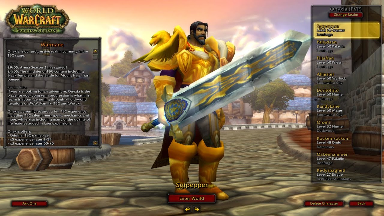 WoW Classic Series Intro - YouTube