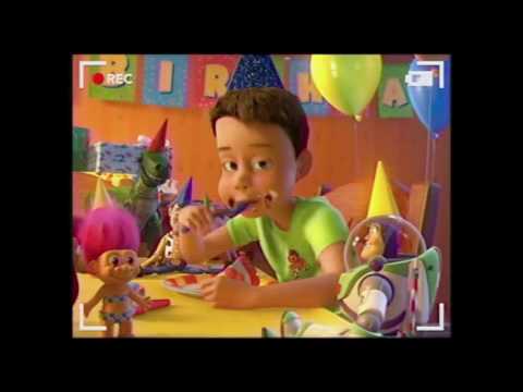 Toy story 3 Andy plays with his toys