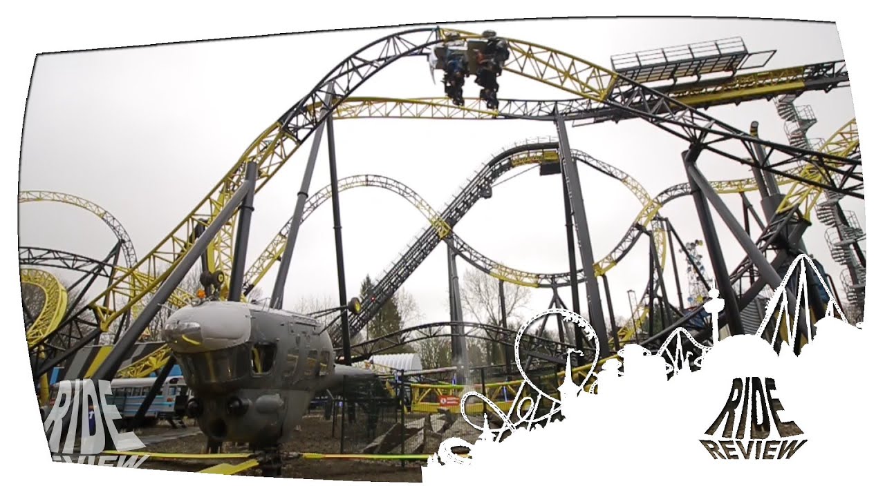 Lost Gravity - Walibi Holland (New MACK Rides BigDipper Coaster) - YouTube