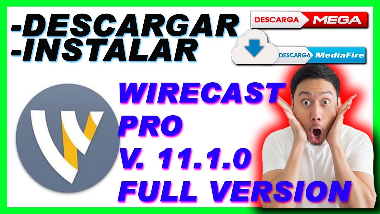 🔴 DESCARGAR | Wirecast Pro 11.1.0 With Full - YouTube