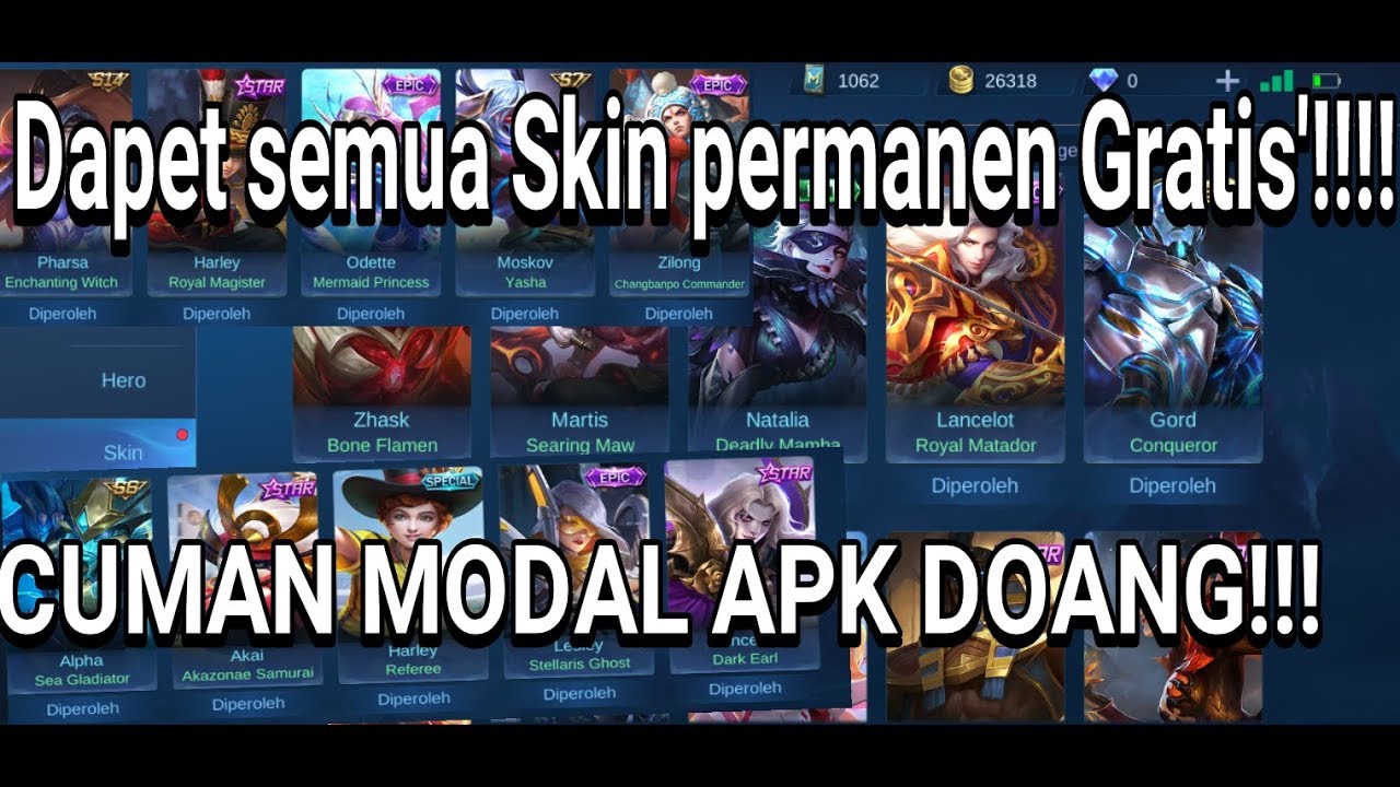 Update IMLS Baru Season 14!!!! Dapet Semua Skin Gratis!!!!|Mobile ...