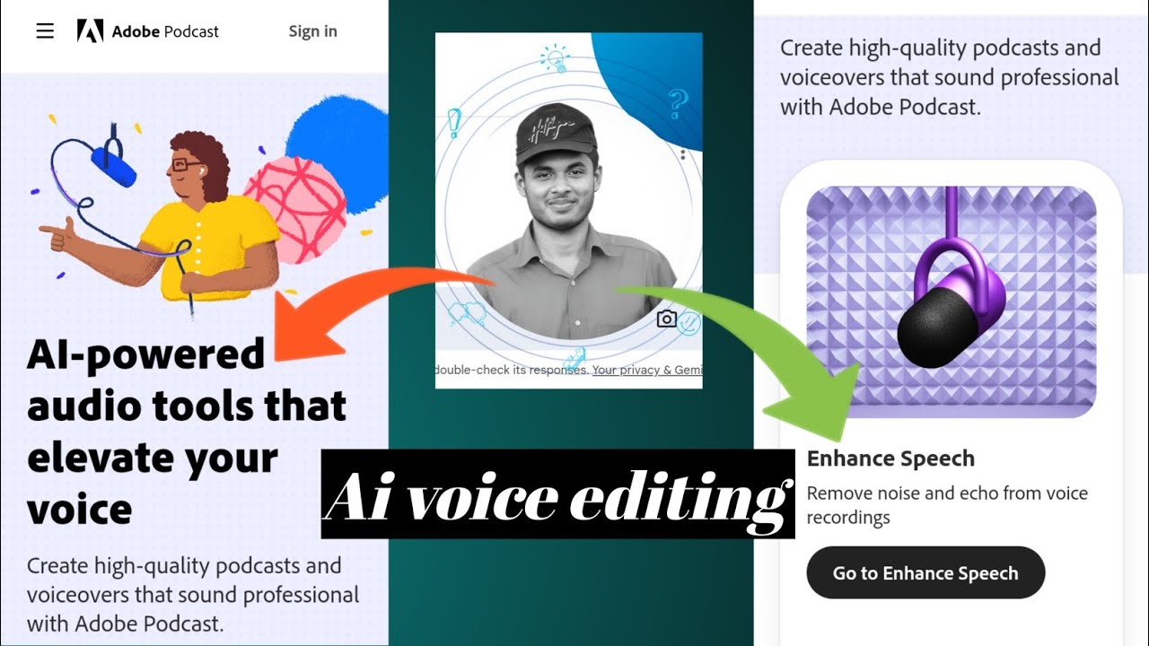 Adobe podcast enhance voice | Adobe podcast - YouTube