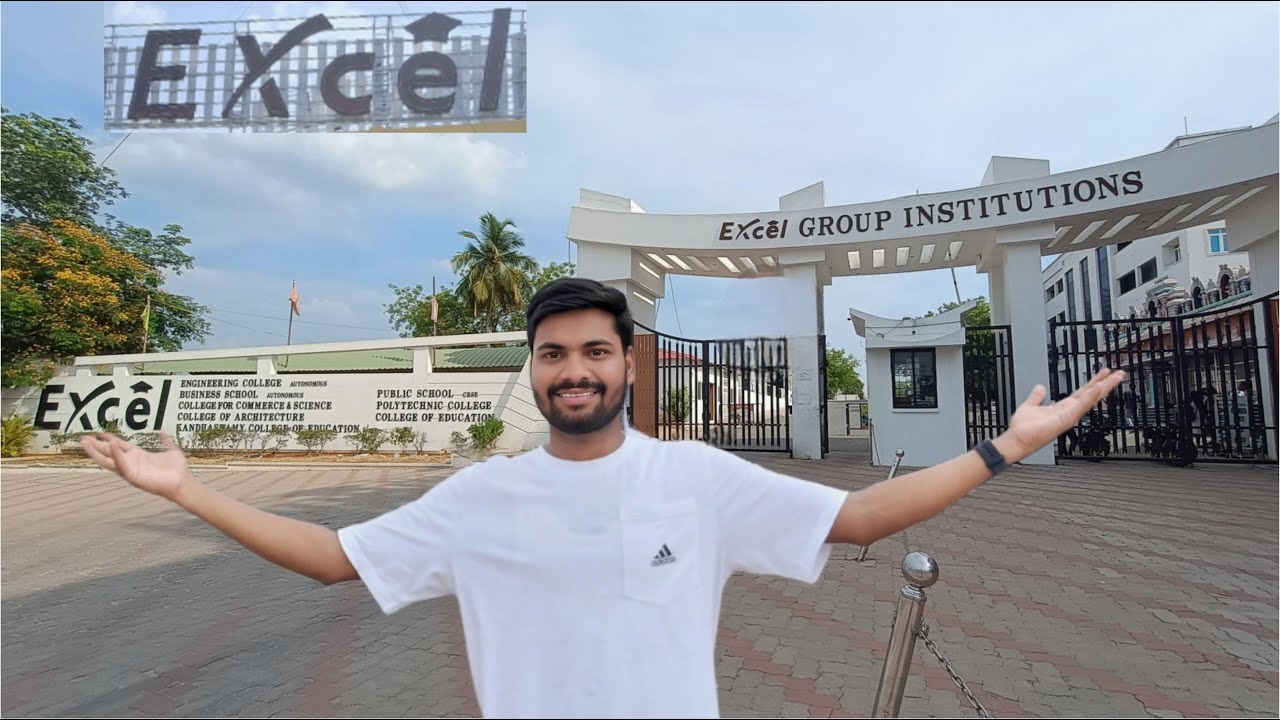 EXCEL ENGINEERING COLLEGE TAMIL NADU || EXCEL GROUP INSTITUTIONS CAMPUS ...