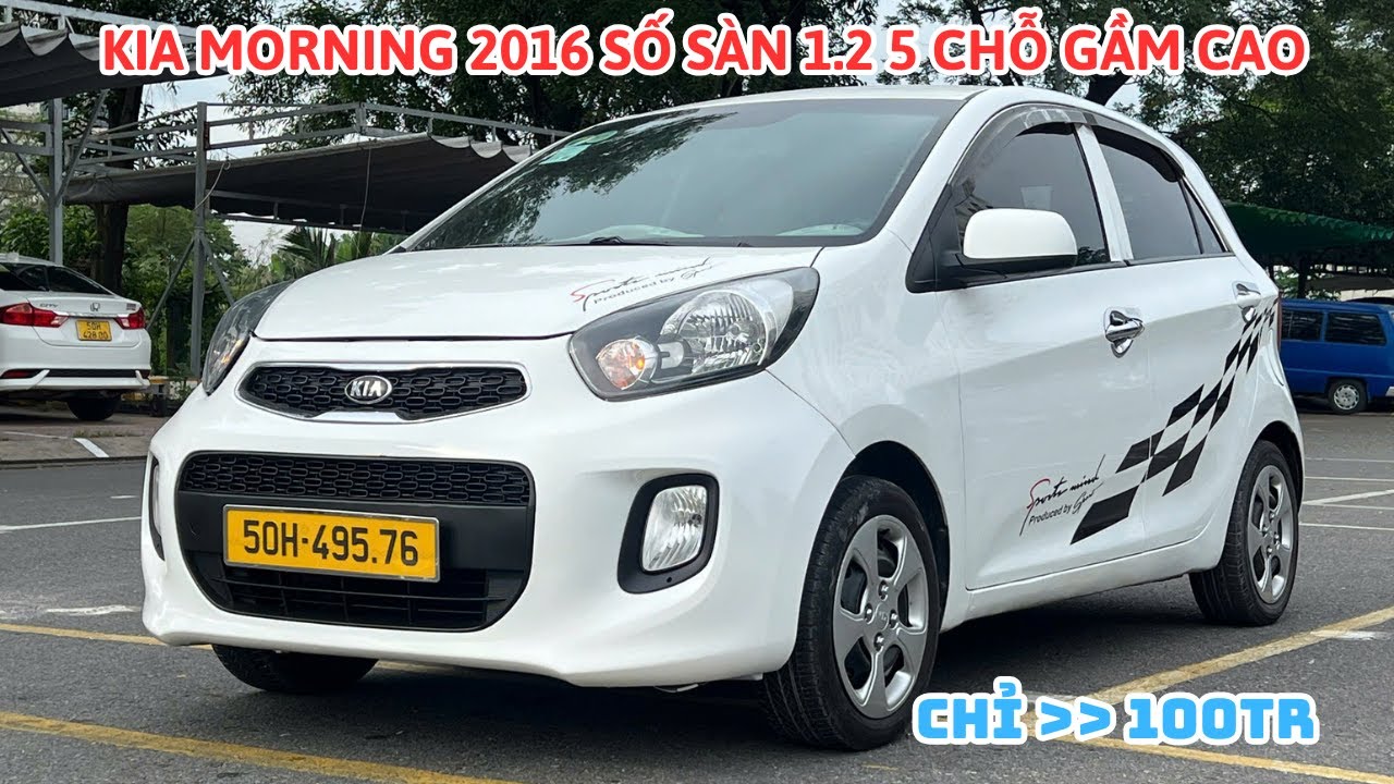 Kia morning 2016 số sàn 1.2 bé xinh tiết kiệm | Chợ Tốt Xe - Phúc Việt ...