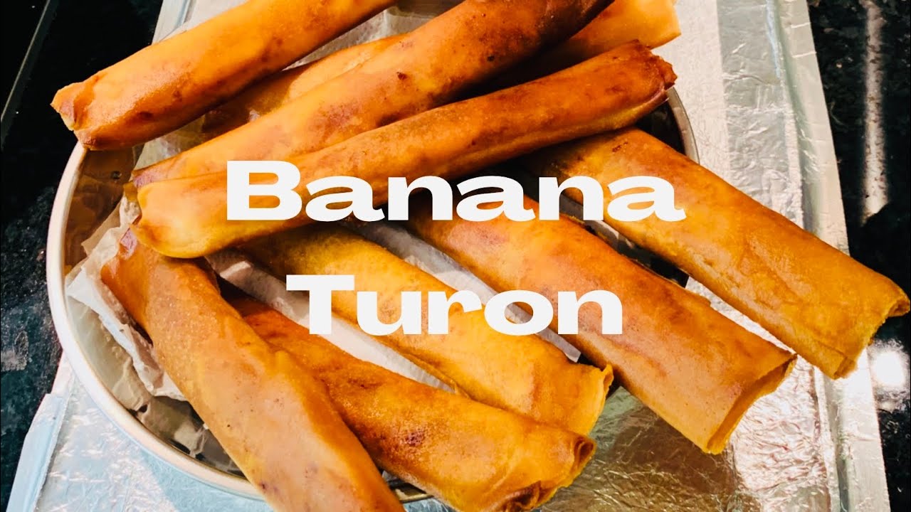 BANANA TURON |SNACKS TIME |Arlyn Aquino Vlog - YouTube