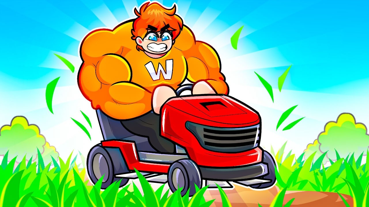 ¡EL SIMULADOR DE CORTAR EL PASTO en ROBLOX! 🤣🔥 - YouTube