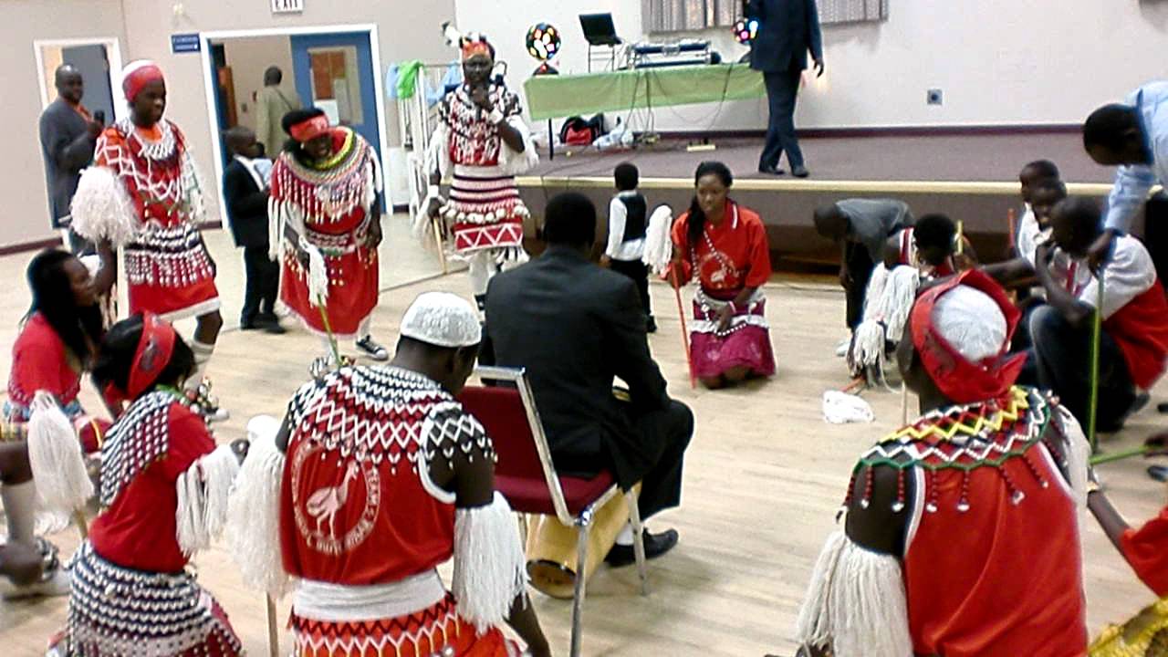 Aweil Team dance during the Abiem Benevolent Society of Alberta Women ...