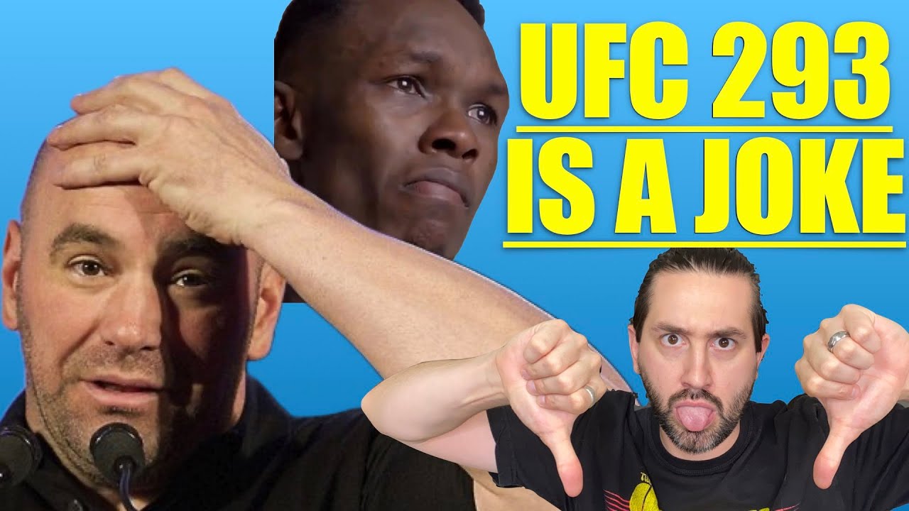 UFC 293 IS THE WORST CARD IN UFC HISTORY - YouTube