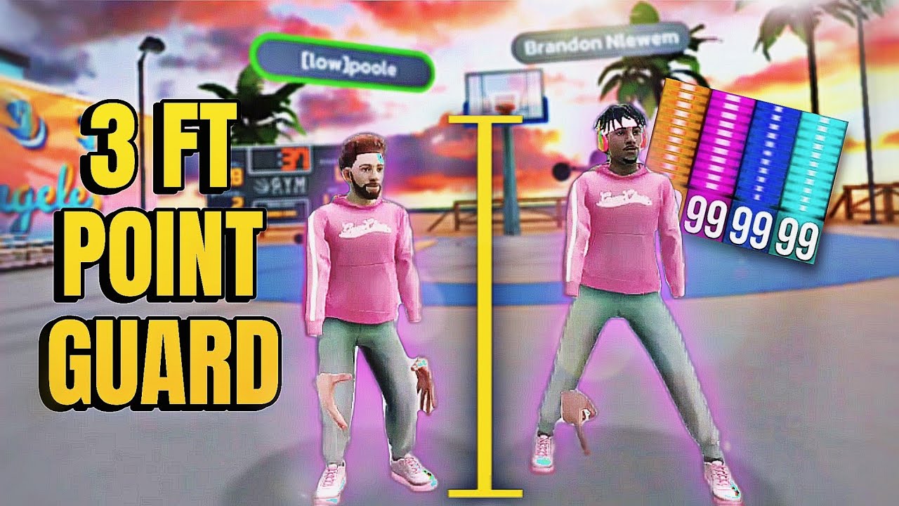 I MADE THE SHORTEST GYM CLASS VR BASKETBALL PLAYER BUILD EVER!? - YouTube