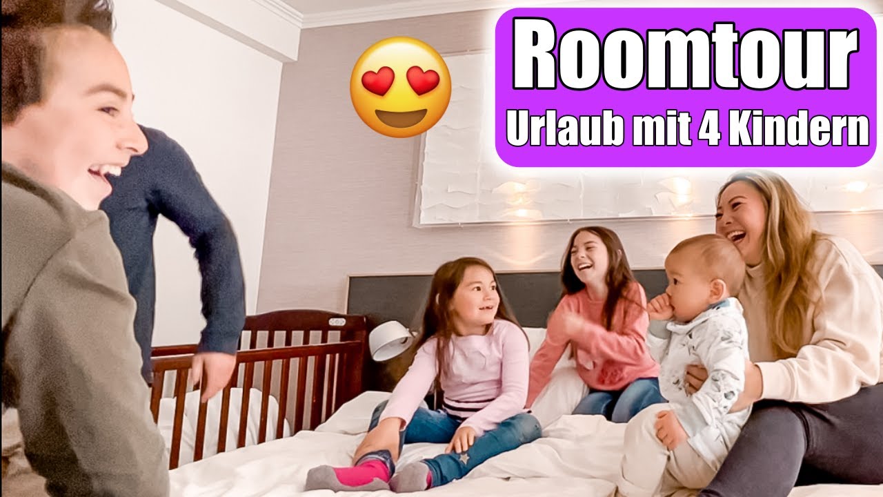Urlaub mit 4 Kindern 😍 6 Stunden Auto fahren nach Amsterdam! XXL Roomtour 2 Zimmer | Mamiseelen ...