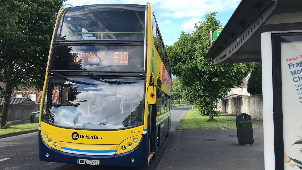 Dublin Bus | Route 51D to Clondalkin | Enviro 400 Volvo B9TL | EV53 ...