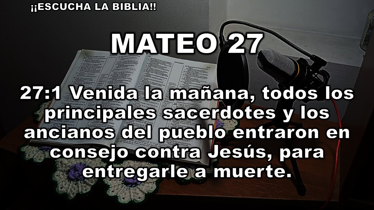 Mateo 27 Crucifixión de Cristo Jesús - YouTube