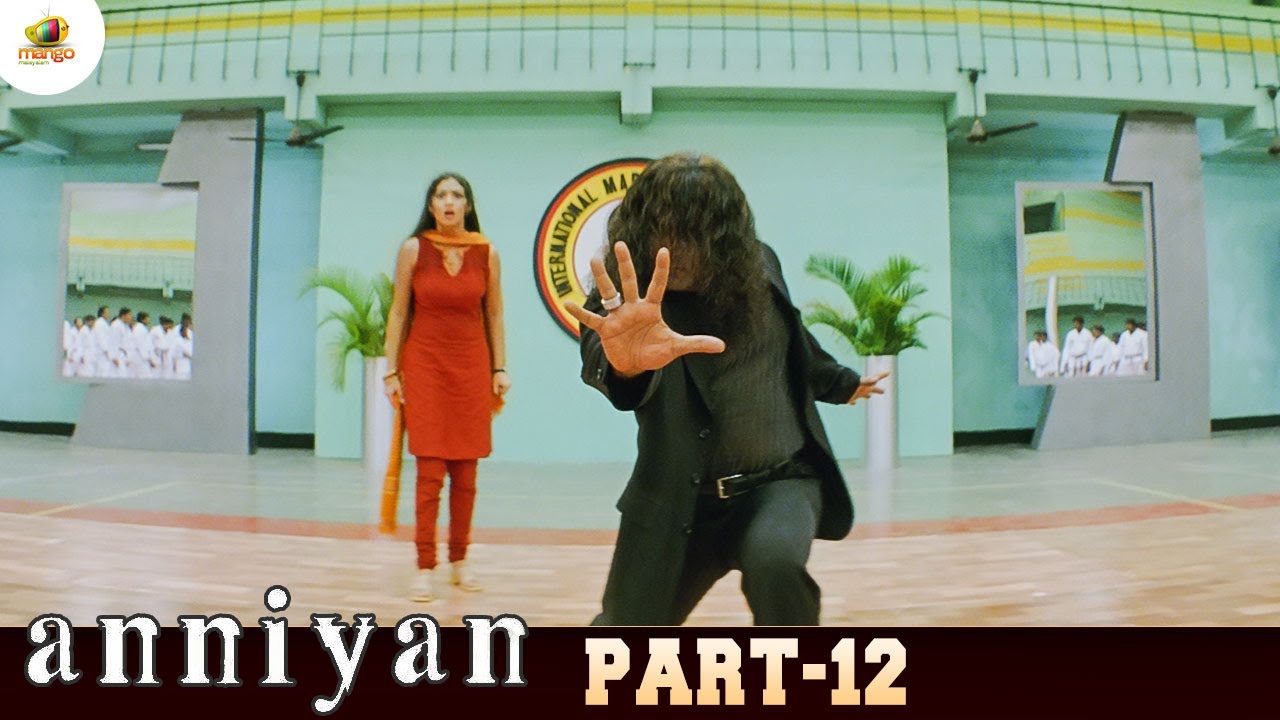 Anniyan Chases Nandini | ANNIYAN Movie Scenes | Chiyaan Vikram | Shankar | Mango Malayalam - YouTube