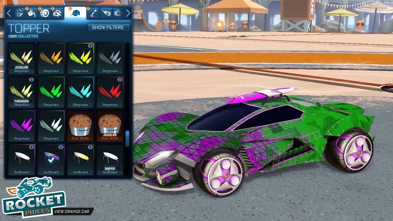Rocket League Werewolf Car Designs - Two Classic Grey Werewolf Designs ...