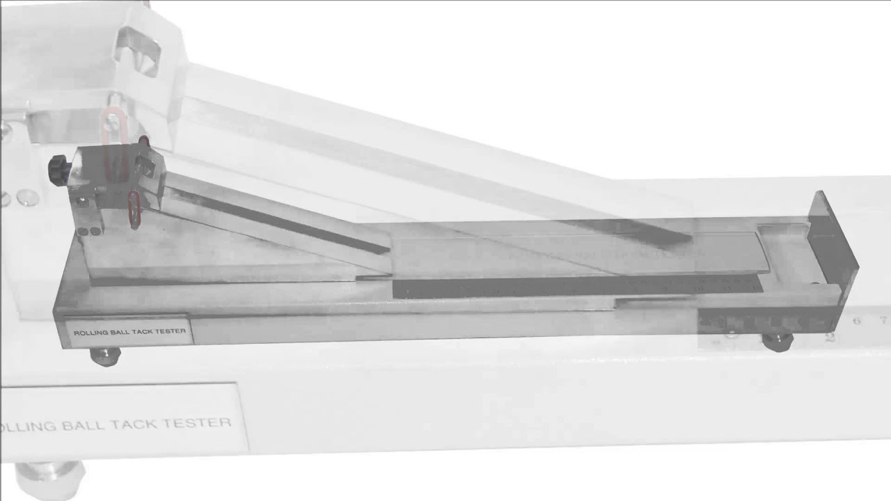 Rolling Ball Tack Tester - Labtiger - YouTube