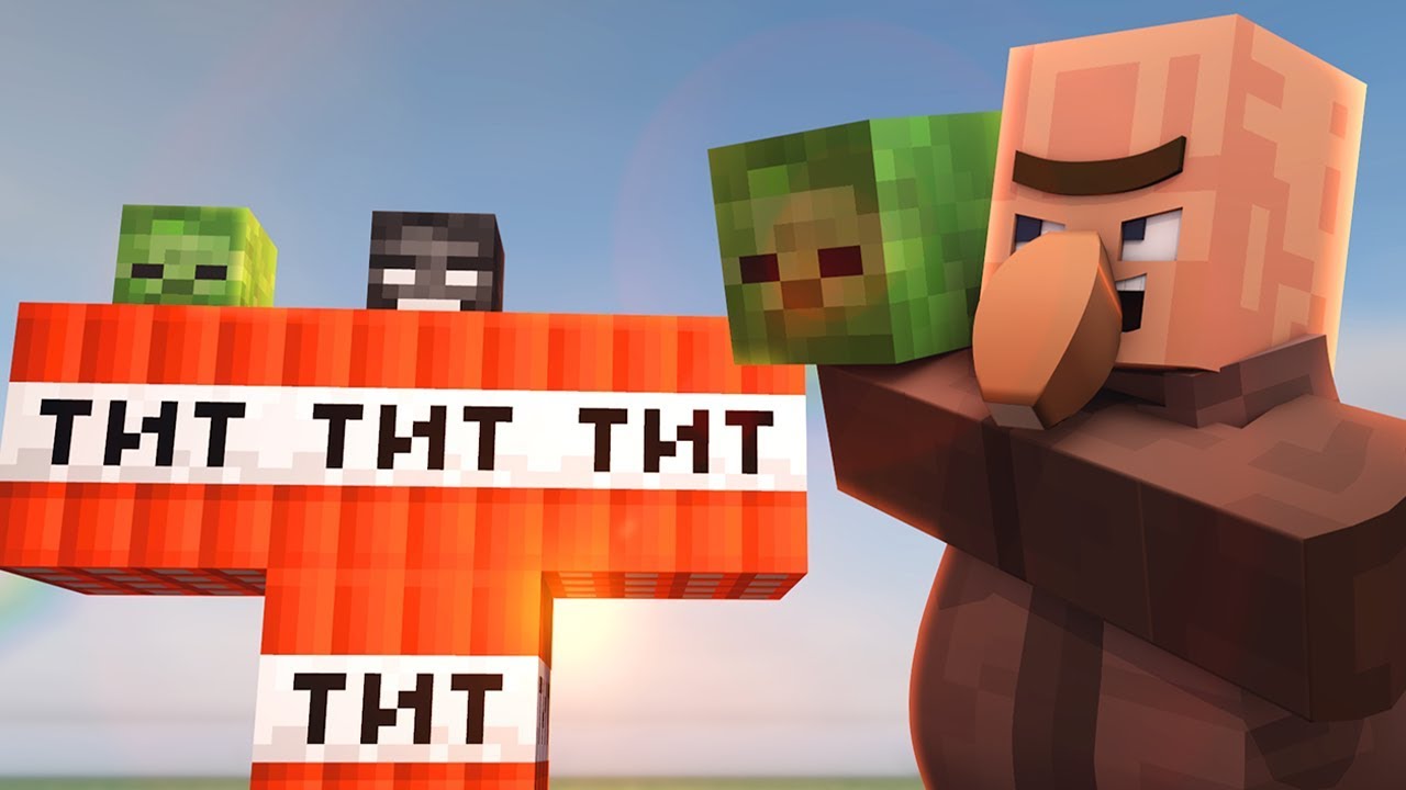 🤣 GIANT VILLAGER NOSE | The Minecraft Life of Alex and Steve ...
