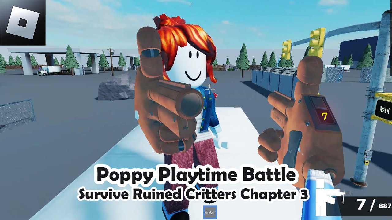 Roblox Survive Ruined Critters Battle Mode : Poppy Playtime Chapter 3 ...